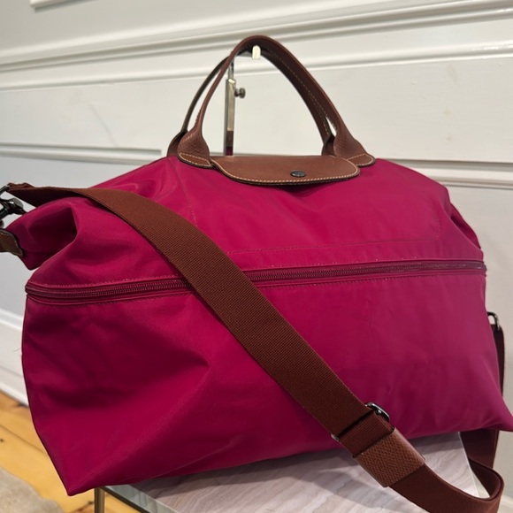 Longchamp | Bags | Longchamp Bag Extra Large Le Pliage Burgundy ...